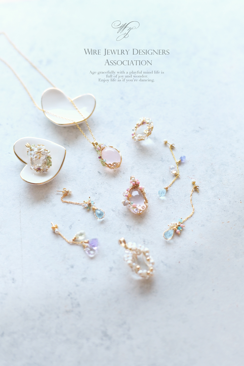 【募集開始‼】第12期ベーシックコース | ワイヤージュエリーデザインと天然石のスクール WJDA ワイヤージュエリーデザイナーズアソシエーション