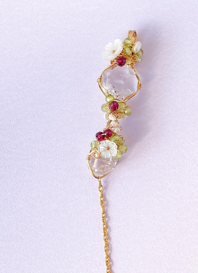 【WJDA8周年パーティー出品作品】思いが込められたたった1つのジュエリー | ワイヤージュエリーデザインと天然石のスクール WJDA ...