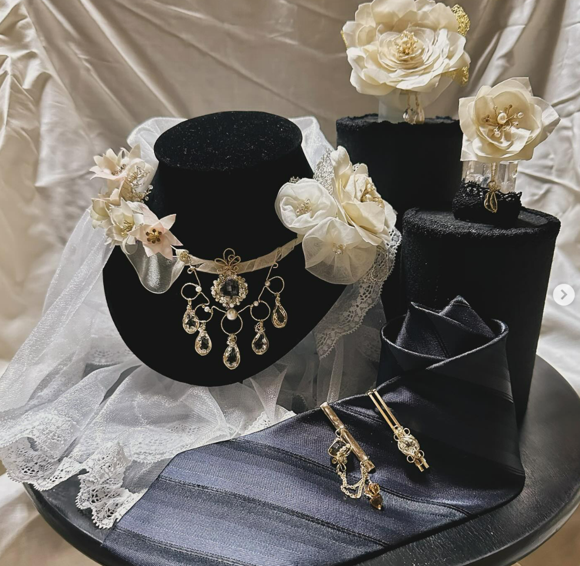 【WJDA8周年パーティー出品作品】素敵なパーティーを胸に 新しい日常を一歩一歩 | ワイヤージュエリーデザインと天然石のスクール WJDA ...