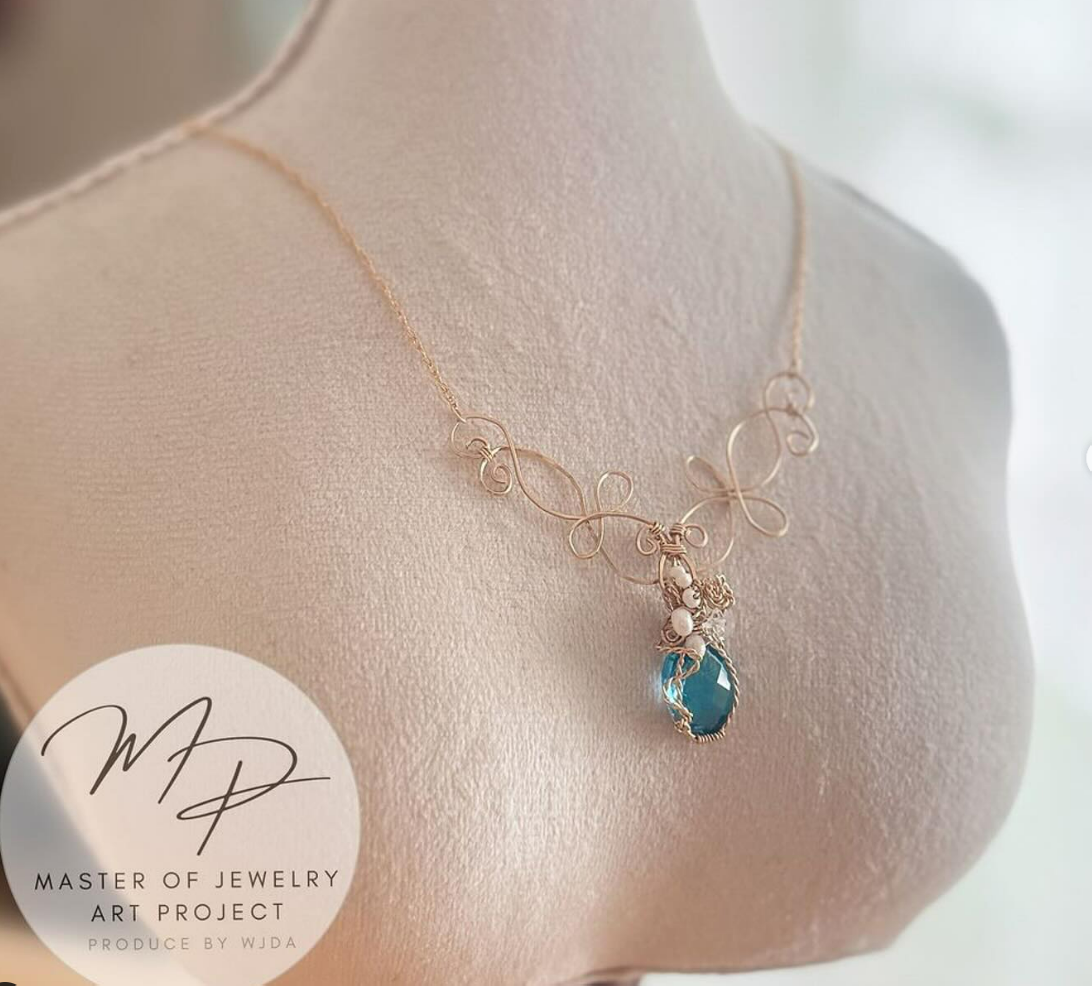 【New Project！】Master of jewelry art project 展示作品ご紹介♪ | ワイヤージュエリーデザインと天然 ...