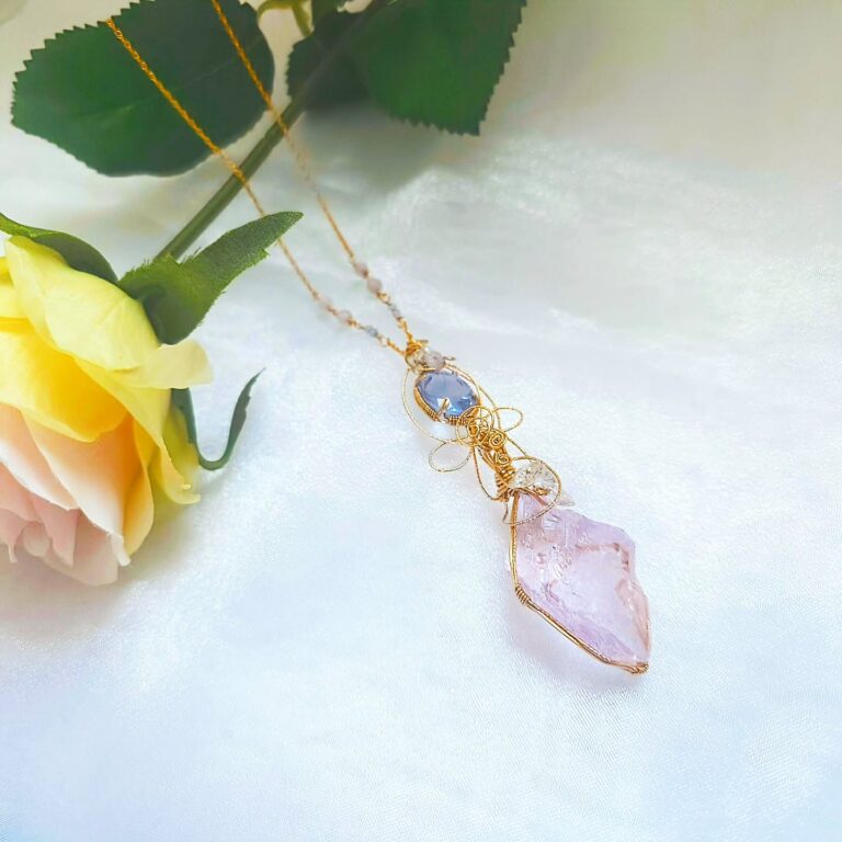 【デザイナー作品紹介♪】『赦し ～ forgiveness 』 | ワイヤージュエリーデザインと天然石のスクール WJDA ワイヤージュエリー ...